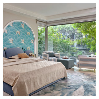 Anand Niketan family home - Contemporary - Bedroom - Delhi - by Ekta ...