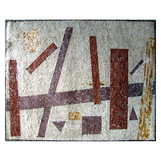 Abstract Mosaic Art, Abstract Cubism, 24" x 30" - Contemporary - Tile ...