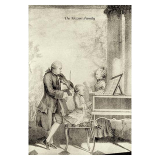 The Mozart Family, 20" x 30" - Traditional - Prints And Posters - by ...