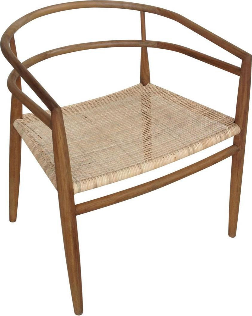 Traditional Teak Finley Chair - Tropical - Armchairs And Accent Chairs ...