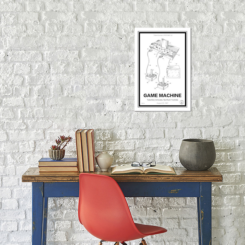 Atari by Retro Patents Canvas Print, 26"x18"x1.5" - Industrial - Prints ...