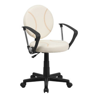Baseball Style Task Chair, 6 X 14 X 11 - Contemporary - Office Chairs ...