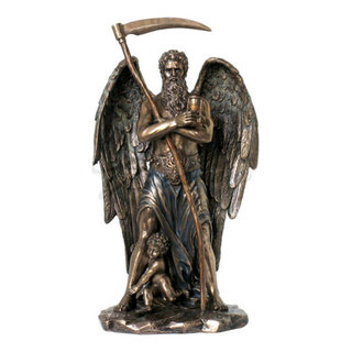 Chronos Statue- Greek God of Time - Traditional - Decorative Objects ...