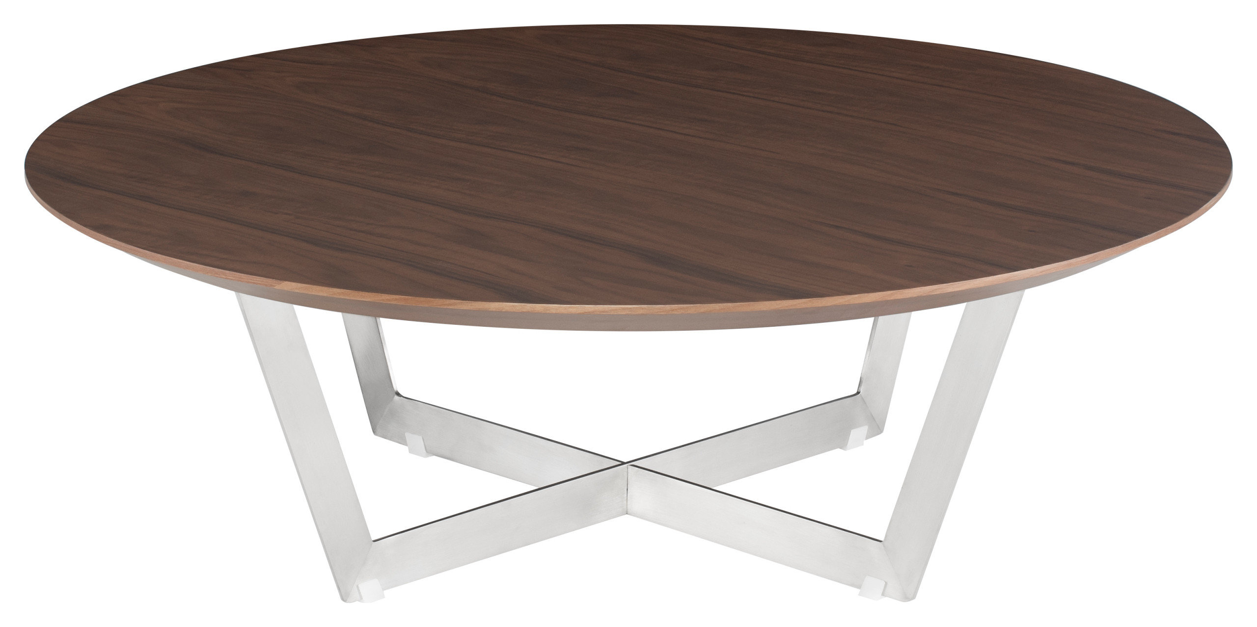 Dixon Coffee Table, Walnut - Contemporary - Coffee Tables - by Nuevo ...