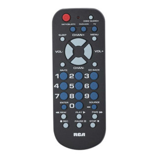 RCA RCR503BR Three-Device Universal Remote Control, Palm Size - Home ...