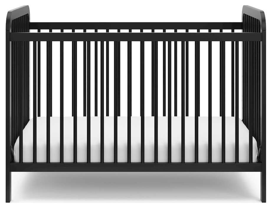 Storkcraft Pasadena 3-in-1 Convertible Crib - Black - Contemporary ...
