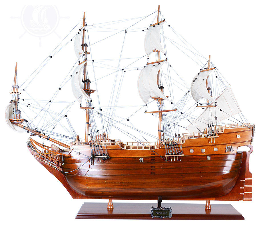 Arabella Museum-quality Fully Assembled Wooden Model Ship - Beach Style ...