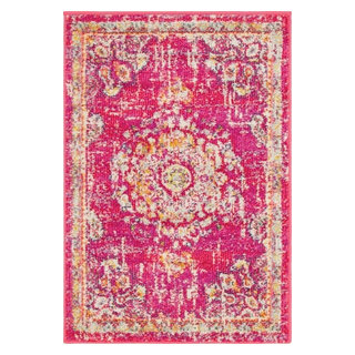 Traditional Penelope Crimson Area Rug, 2'2"x3' - Contemporary - Area ...