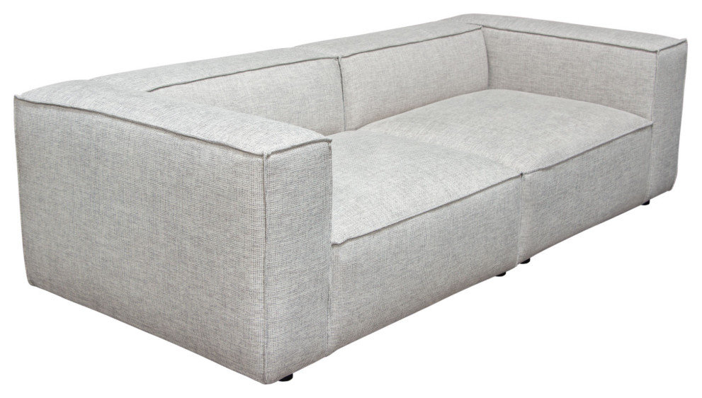 Vice 2PC Modular Sofa, Barley Fabric by Diamond Sofa - Transitional - Sofas - by Morning Design ...