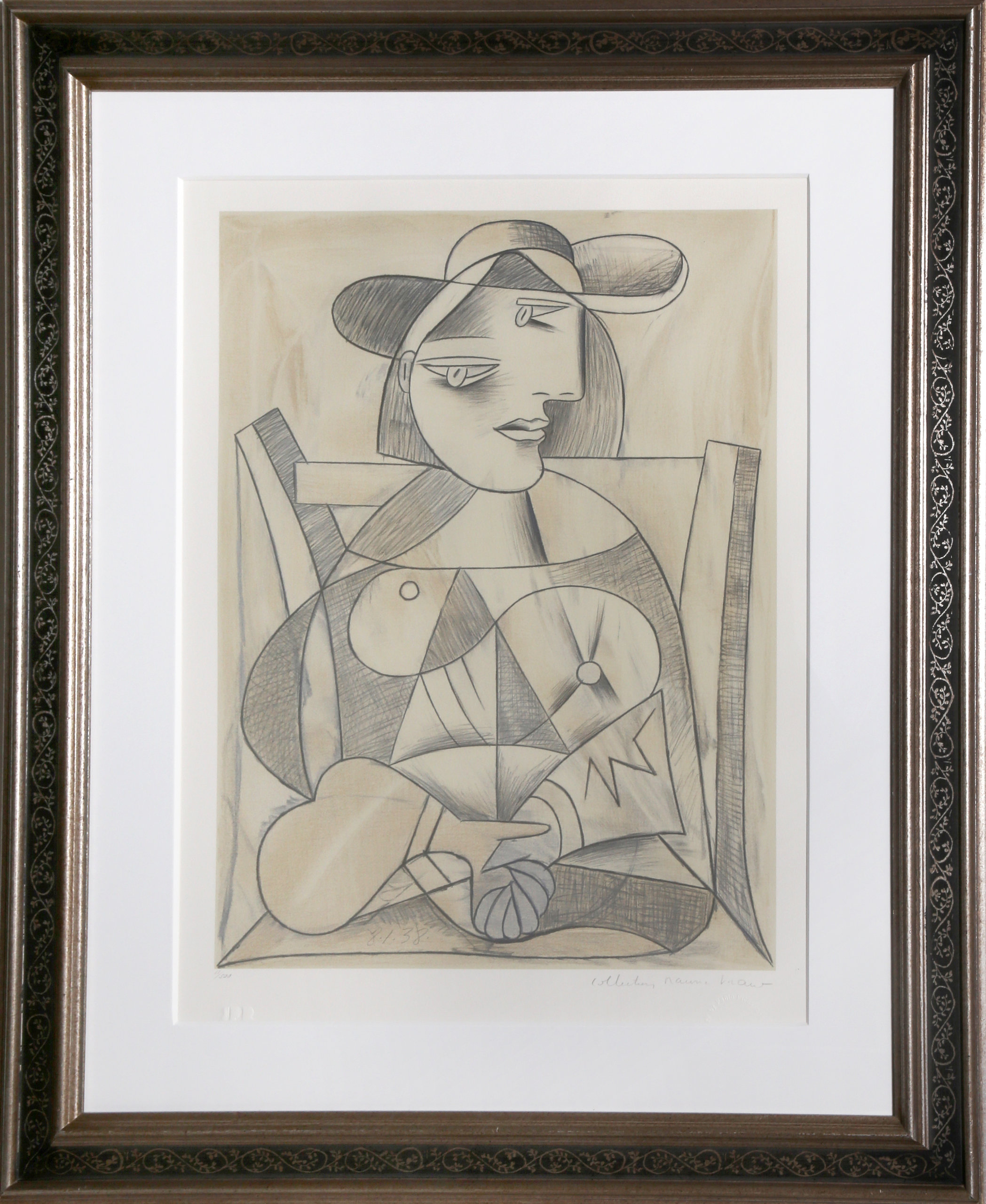 Femme aux Mains Jointes, Marie-Therese Walter, Pablo Picasso, 29x22 ...