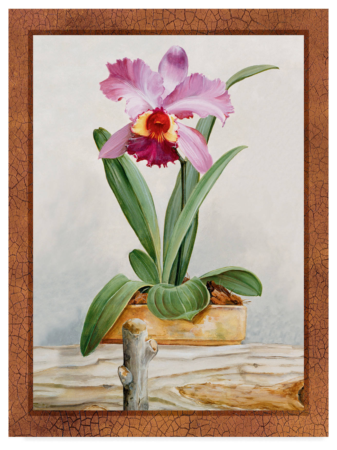 "Orchids 4" by Lisa Audit, Canvas Art, 47"x35" - Contemporary - Prints ...