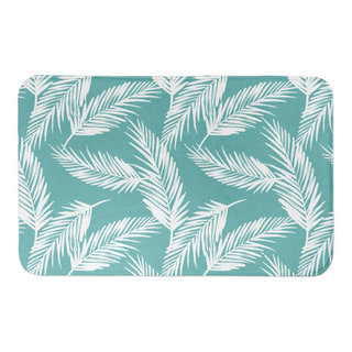 Nature Palm Bath Mat, 21x34 - Tropical - Bath Mats - by Designs Direct ...