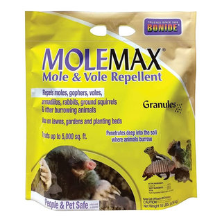 Bonide Mole Max and Vole Repellent Granules, 10-Pound - Traditional ...