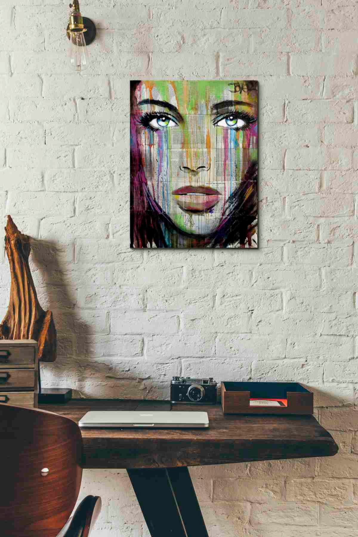 Epic Graffiti "Bell" by Loui Jover, Giclee Canvas Wall Art, 12" x 16 ...