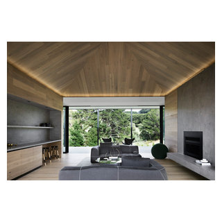 Pool Pavilion by Studio Griffiths - Современный - Гостиная - Сидней ...