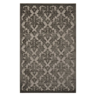 Nourison Ultima Ivory/Silver Area Rug 7'6"x9'6", 3'6" x 5'6 ...