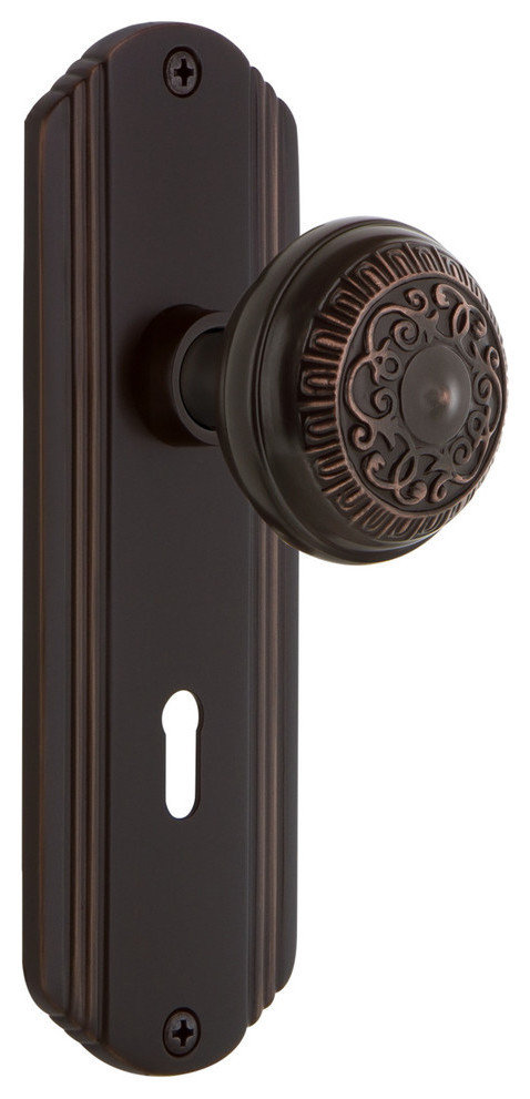 Nostalgic Warehouse Deco Plate with Keyhole Double Dummy Egg and Dart ...