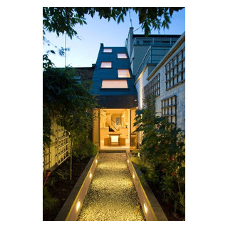 Slim house with Alma-nac collaborative architecture - Contemporain ...