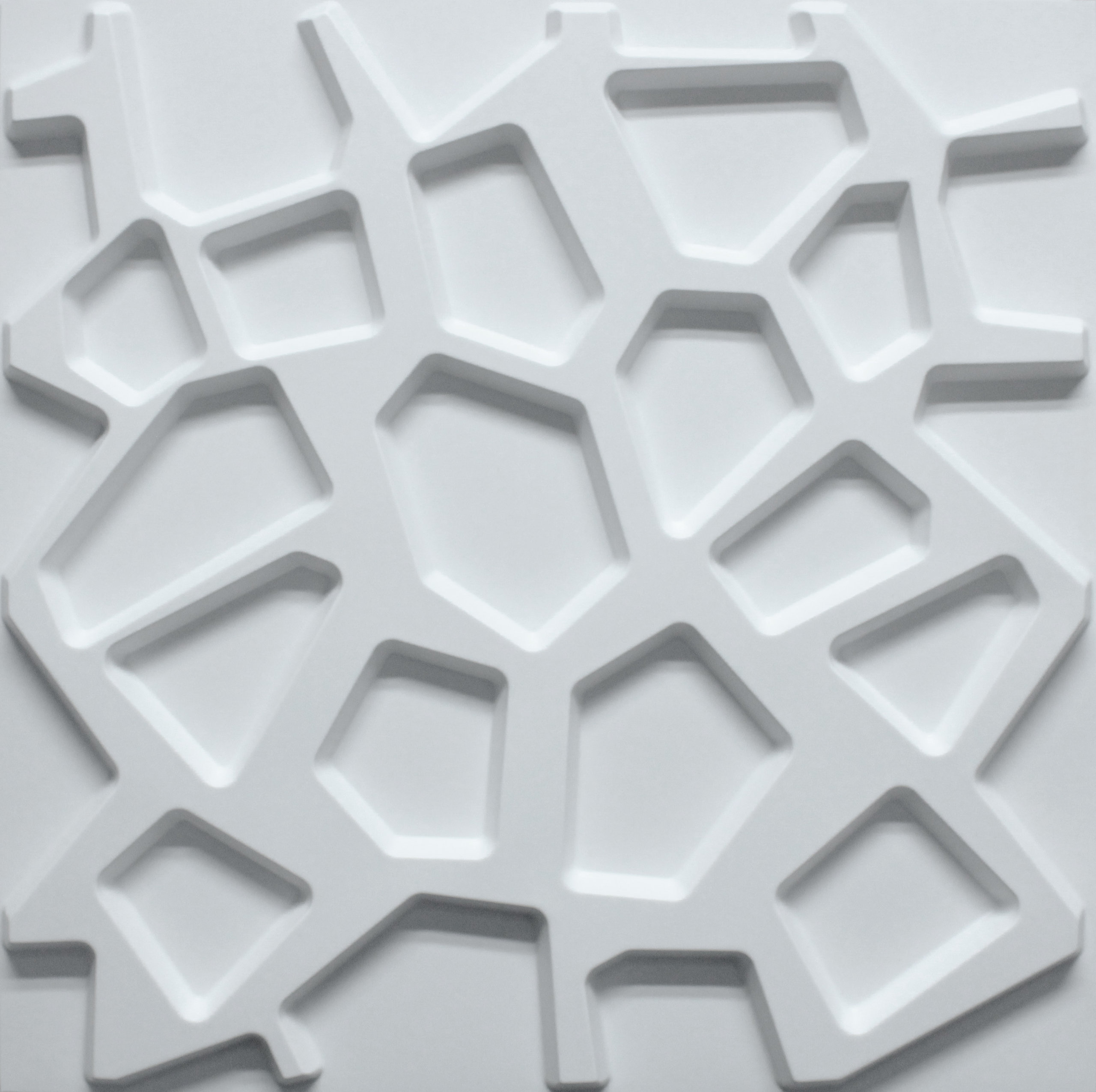 White Brick 3D Wall Panels - Modern - Wall Panels - by Dundee Deco | Houzz