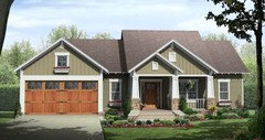 Transform our ranch into craftsman style