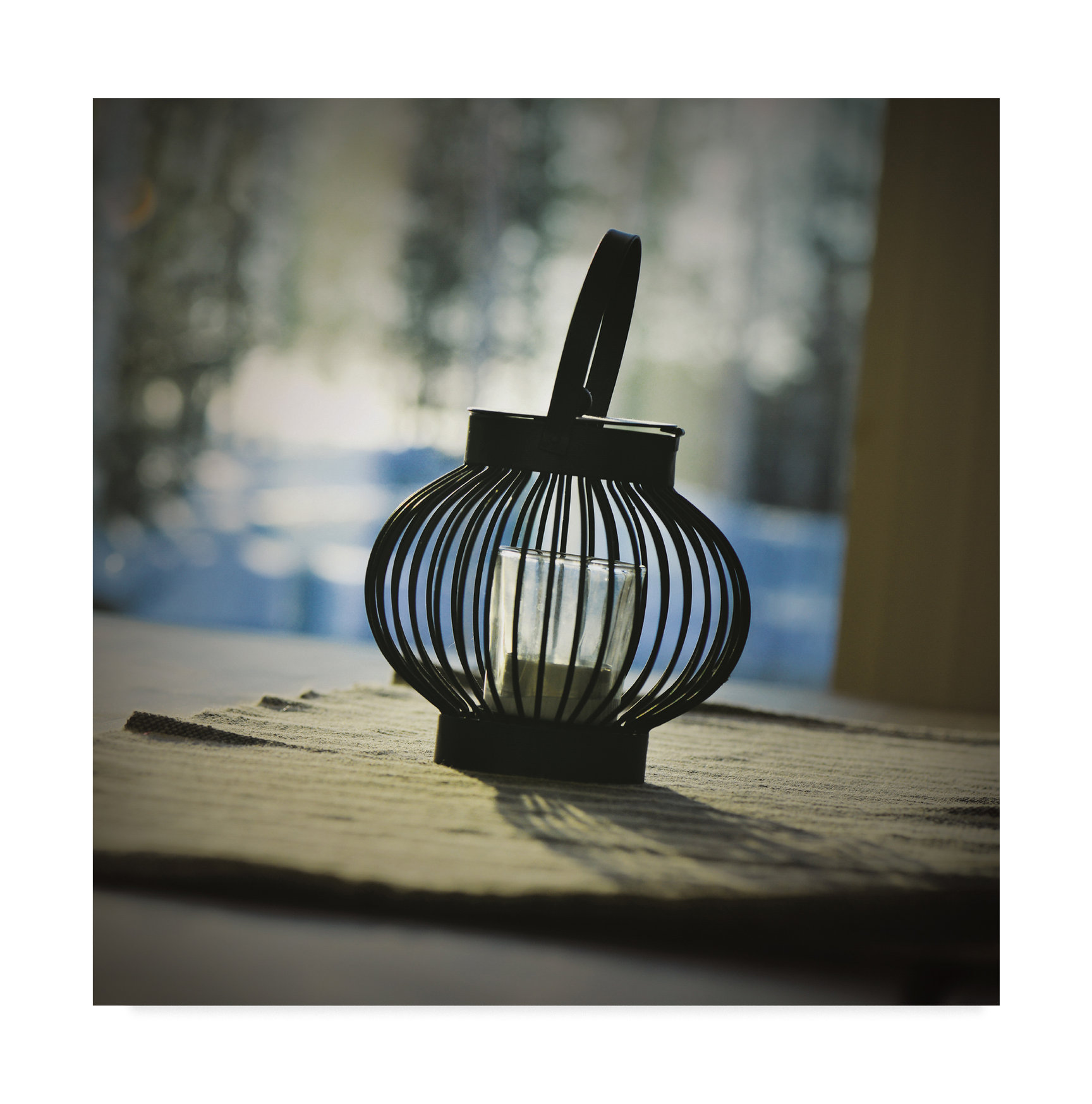 "Lampion" by Christine Sainte-Laudy, Canvas Art, 24"x24" - Contemporary ...