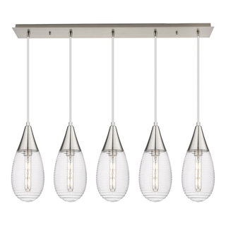 Malone - 5 Light 6" Corded Linear Pendant - Transitional - Pendant ...