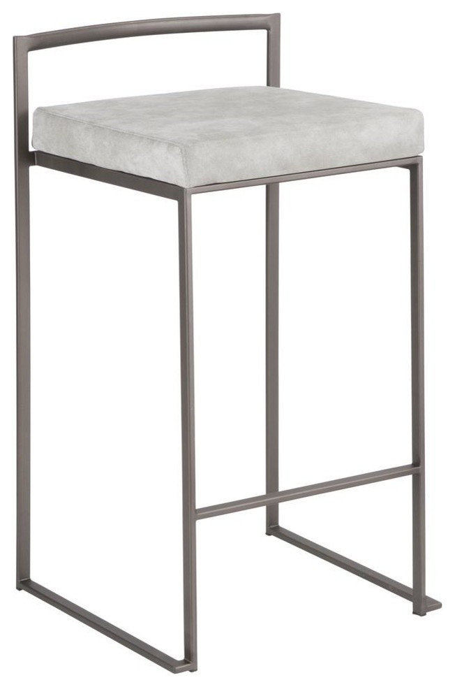 Fuji Counter Stool , Set of 2 - Contemporary - Bar Stools And Counter ...