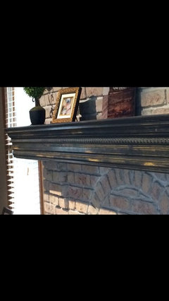 1980s large, red brick fireplace - Ideas to update?