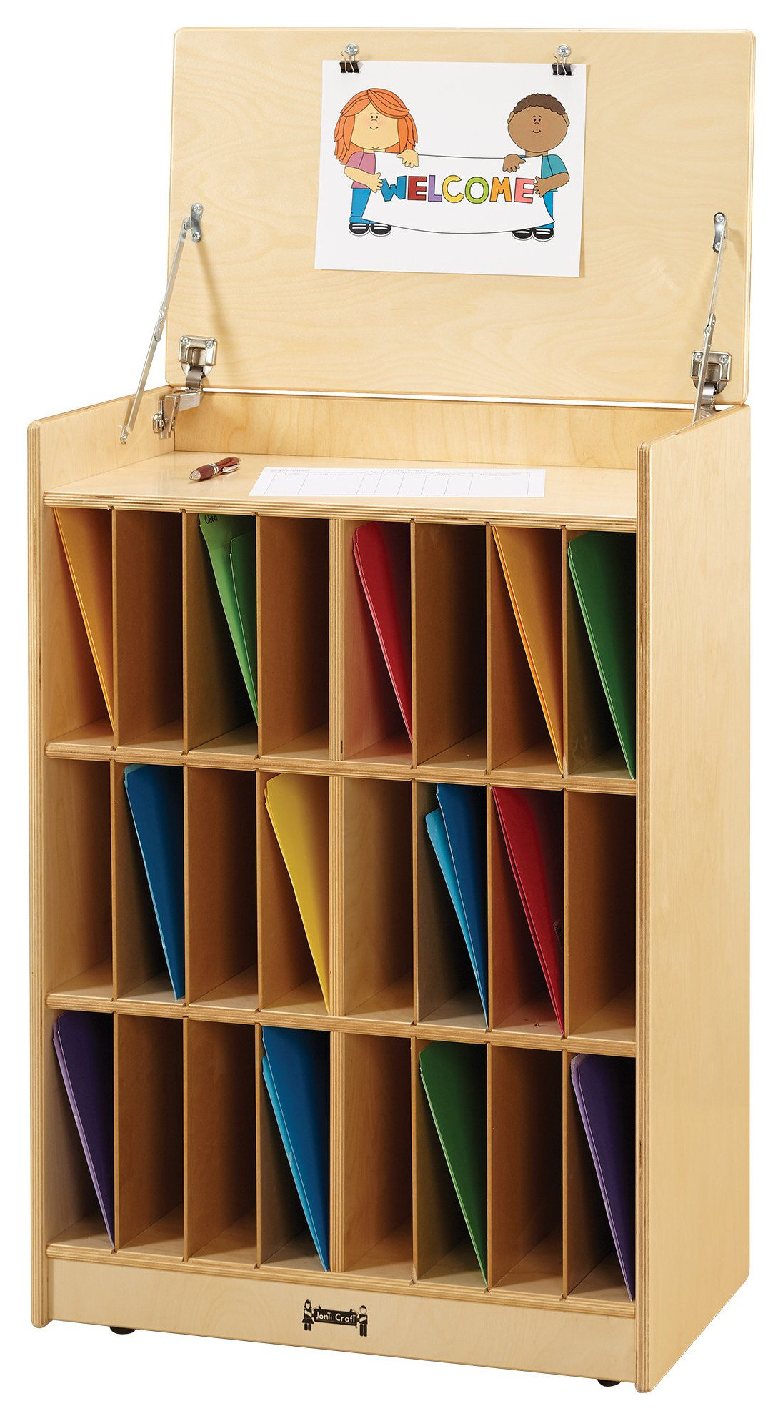 Jonti-Craft Sign-In Center - Transitional - Kids Storage Benches And ...