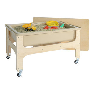 Tot Size Deluxe Sand and Water Table With Lid - Transitional ...