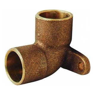 Mueller A62508NL Cast Copper Drop Ear Elbow, 90 Degree, 1/2", 1/2 ...
