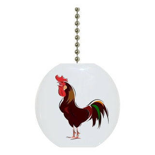 Rooster Ceiling Fan Pull - Farmhouse - Ceiling Fan Accessories - by ...
