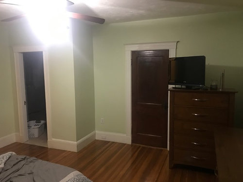 Advice/suggestions bedroom with too many windows & doors | Houzz Forum