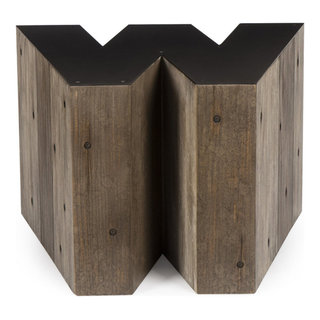 W Letter Side Table - Industrial - Side Tables And End Tables - by AED ...