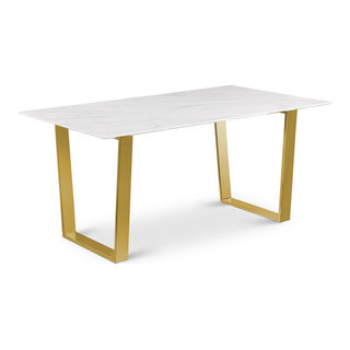Cameron Dining Table - Contemporary - Dining Tables - by Meridian Furniture | Houzz