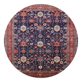 Ahgly Company Indoor Rectangle Mid-Century Modern Area Rugs, 5' x 7', 4 ...