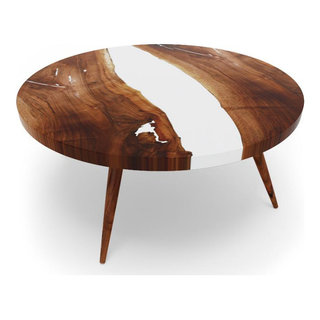 Gamba di Legno Coffee Table, 35.4” (90cm) - Midcentury - Coffee Tables ...