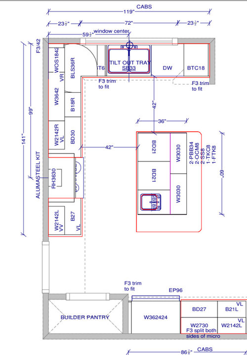 Kitchen layout- Help!