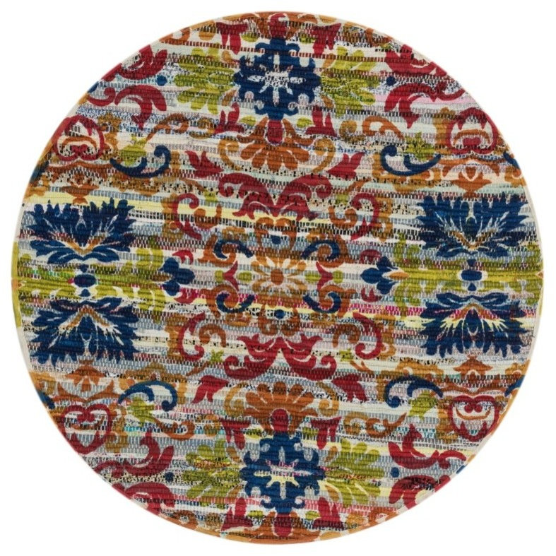 Loloi Aria Ar18 Ivory/Multi Rug 3'6"x5'6", 3'0"x3'0" Round ...