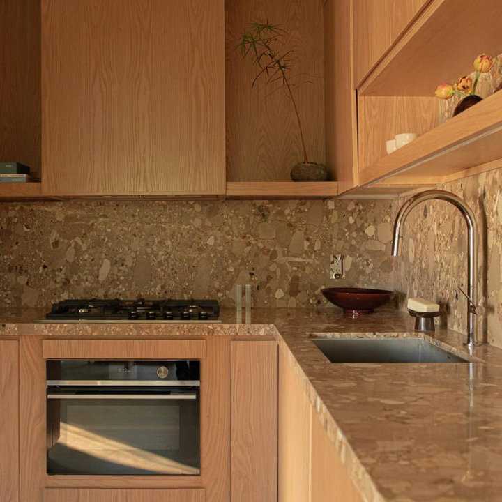 75 Beautiful Kitchen with Terrazzo Benchtops Ideas & Designs - January ...
