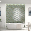 Gaudi React Hex Ocean Porcelain Floor and Wall Tile - Contemporary ...