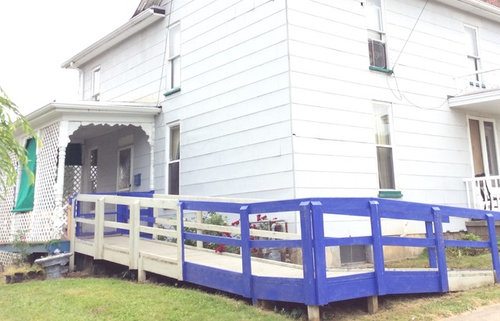 Paint Color for Handicap Ramp?