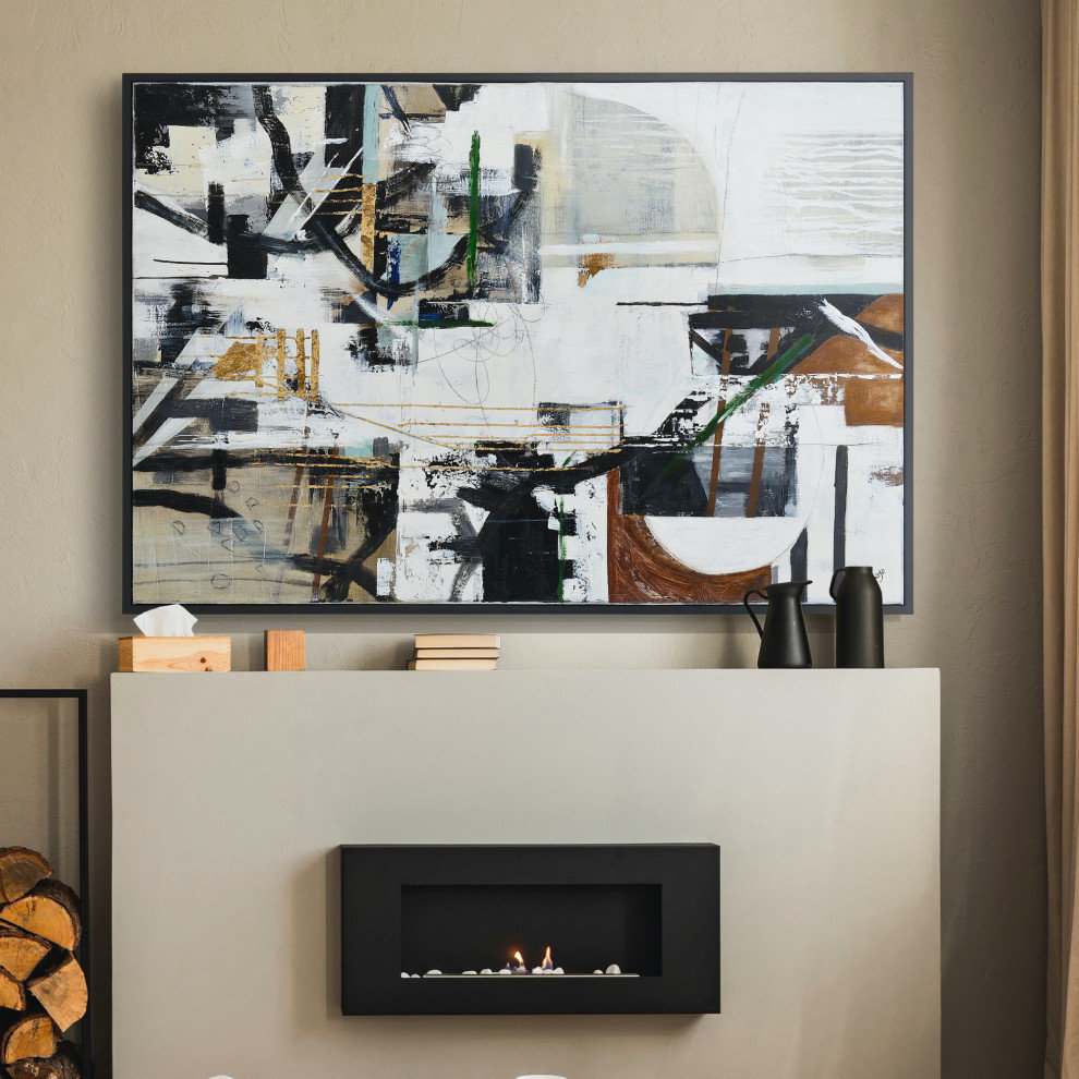 Draymore Canvas Art - Modern - Paintings - by Renwil | Houzz