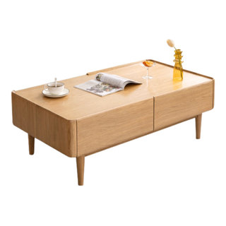 Ash Solid Wood Coffee Table - Modern - Coffee Tables - by GVAwood | Houzz