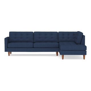 Apt2B Lexington 2-Piece Sectional Sofa, Blue Jean, Chaise on Right ...