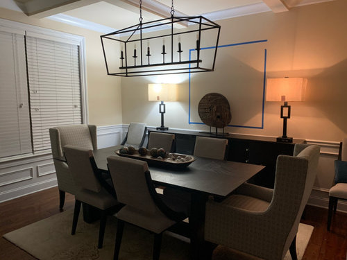 Tying in my kitchen and family room.