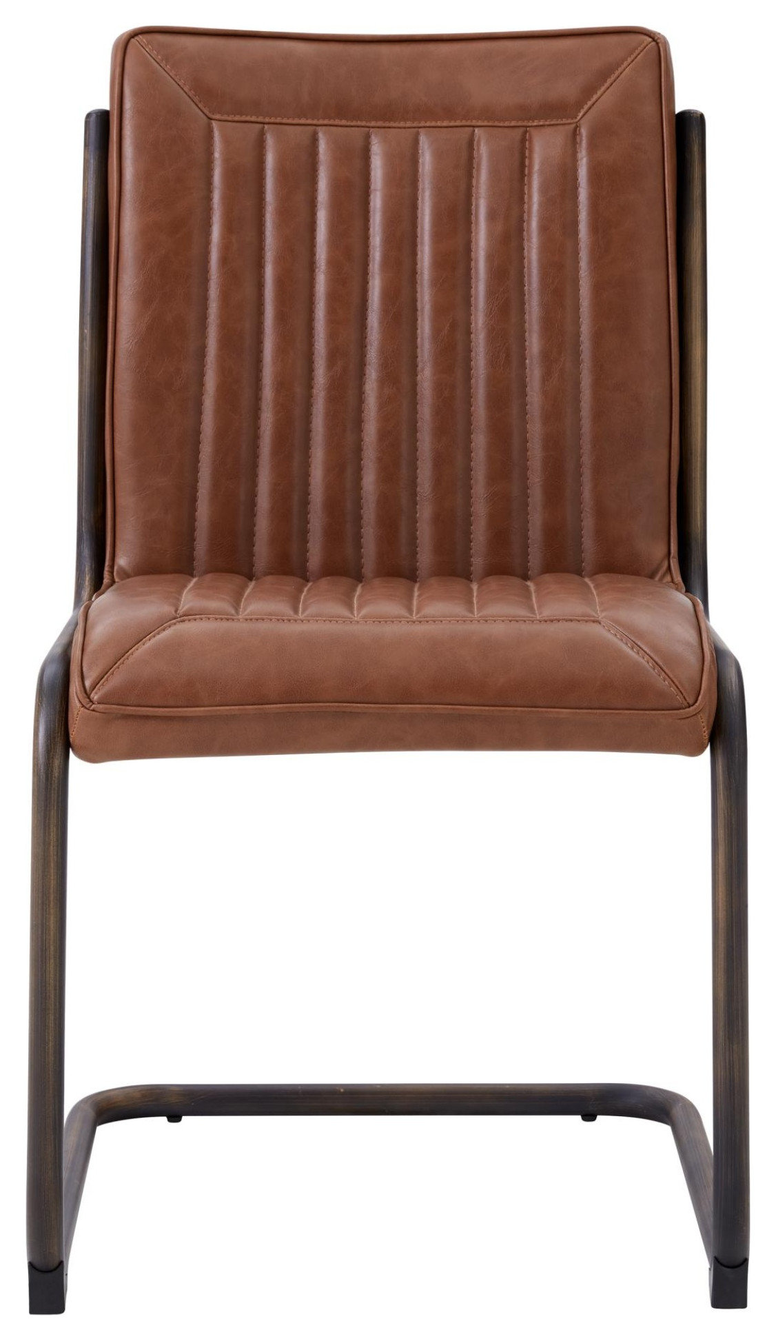 Cooper PU Chair Rubber Gold Frame - Industrial - Dining Chairs - by ...