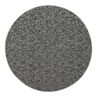 Modern Indoor/Outdoor Commercial Solid Color Area Rug, 2' Round ...