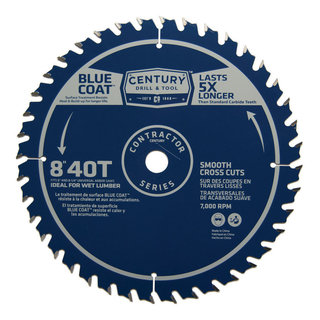 Contractor Series Combination Circular Saw Blade, 8" X 40t - Industrial ...