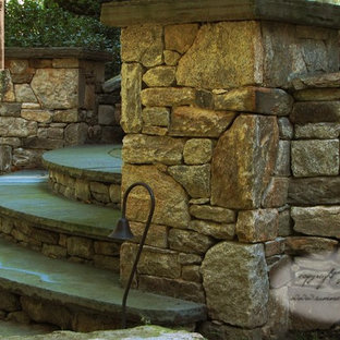 Stone Entry Steps | Houzz